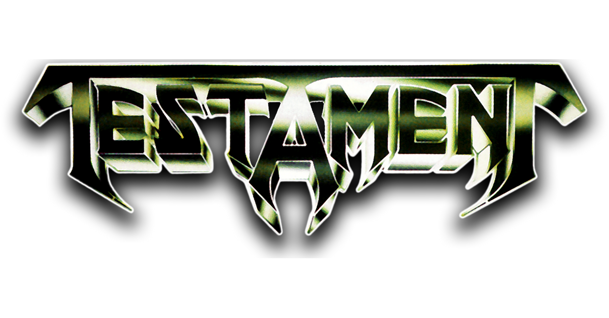 Testament Logo Testament T Shirt Ishtars Gate Band Logo New Official